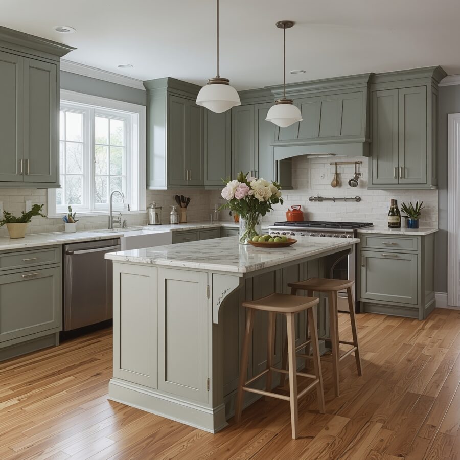 Kitchen Island Painting: Interior Designer's Color Update Guide - SPRAKTALK