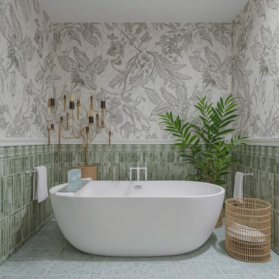 Spa Bathroom Tile Designs: Interior Designer's Relaxation Guide - SPRAKTALK